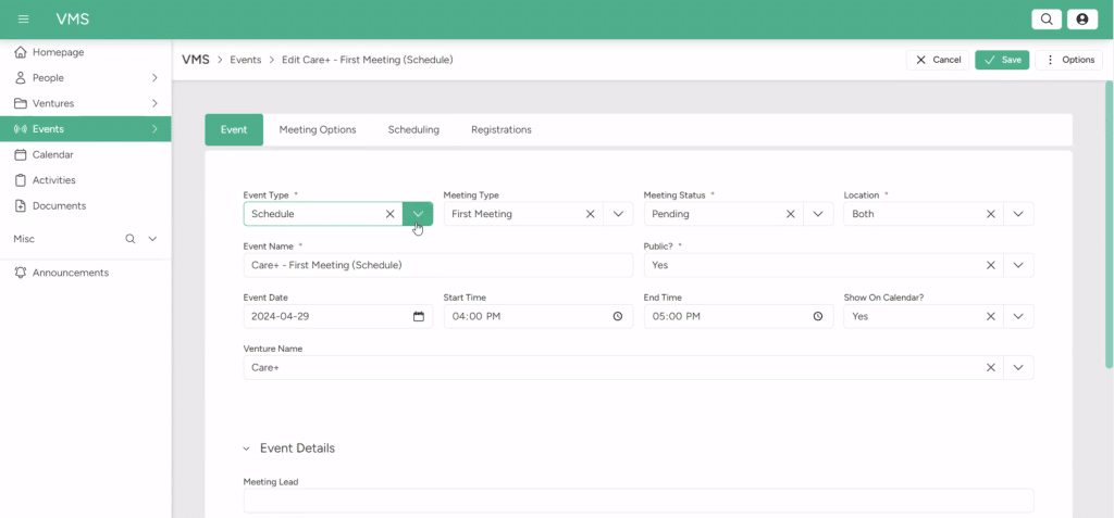 DC VMS - Data Collaborative